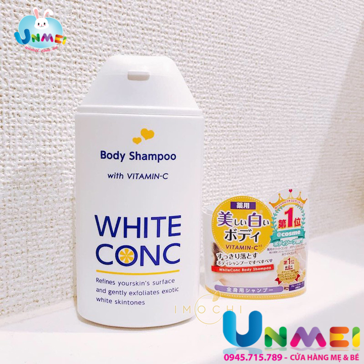 Sữa Tắm Dưỡng Da White Conc Body Nhật Bản 360ml - WhiteConc Body ...